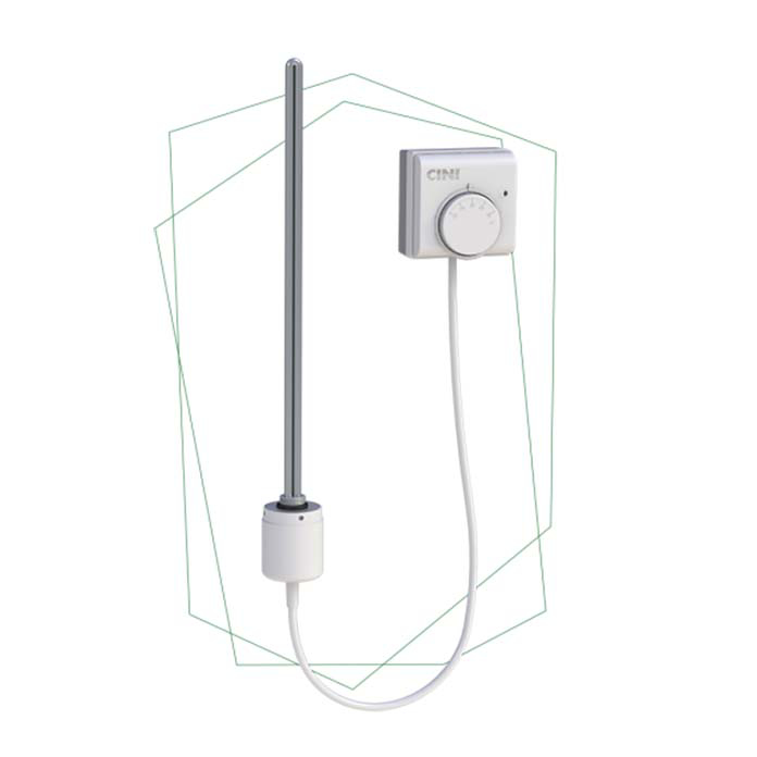 CINI Mek elektr grejač sa termostatom 1/2"-2.0 kW - Keeptank