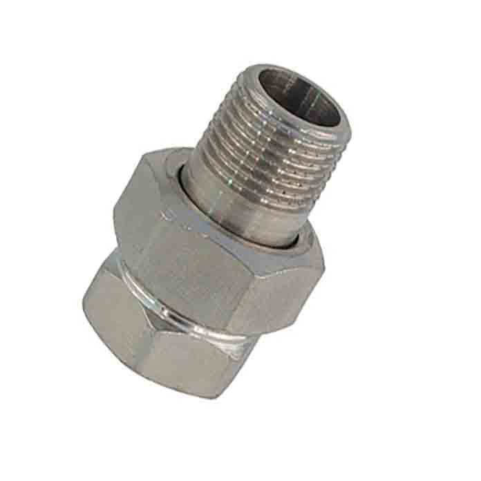 Mesingani holender pravi ravno sedište 1" niklovan - Keeptank