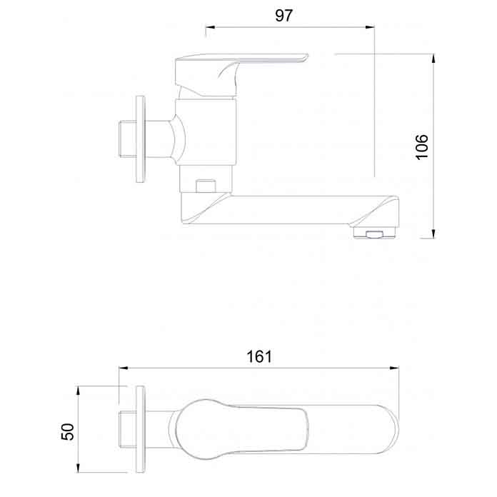 Baterija hladne vode Prima Minotti 4007 - Keeptank