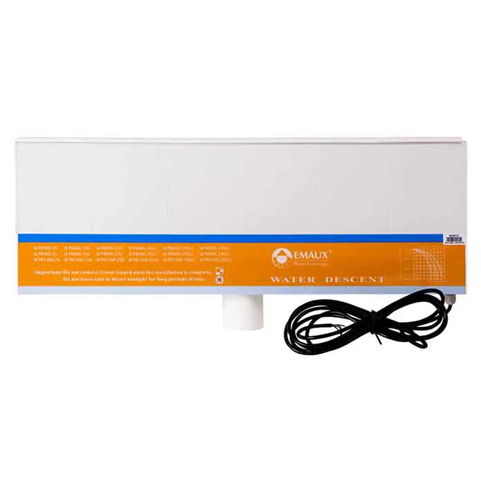 Ugradni lastin rep sa rasvetom ravni mlaz 900-150 8w PB - Keeptank